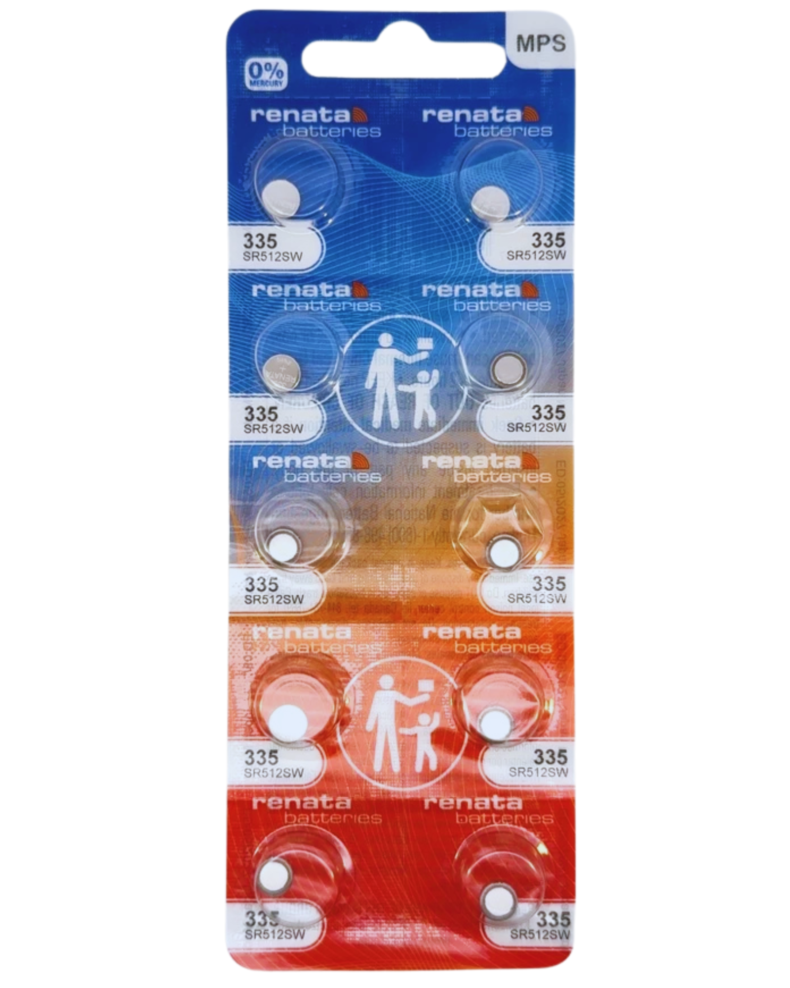 Renata 335 10pk Watch Battery - SR512SW, 280-68 – Watch Parts Direct