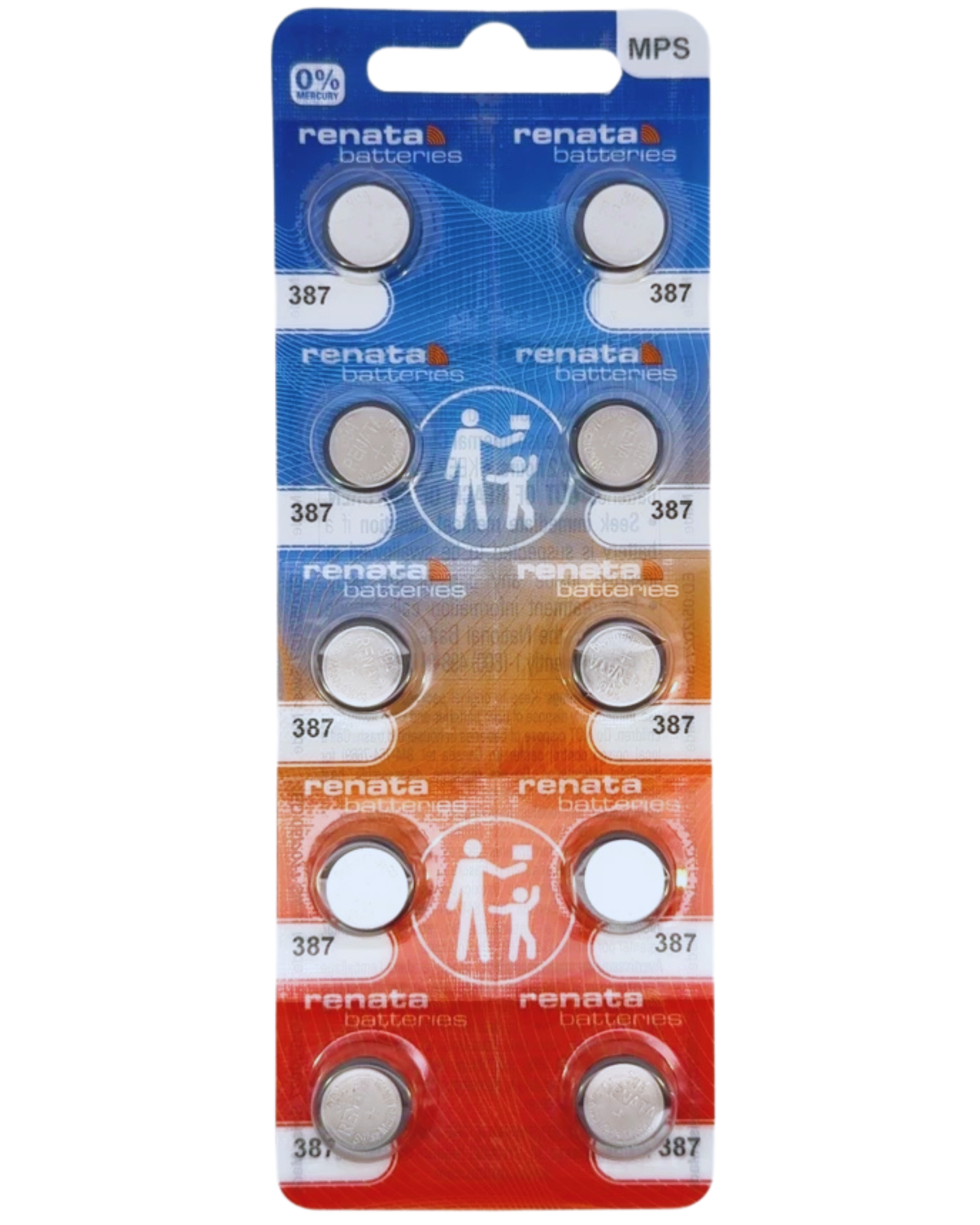 Renata 387 10pk Watch Battery - 387S – Watch Parts Direct