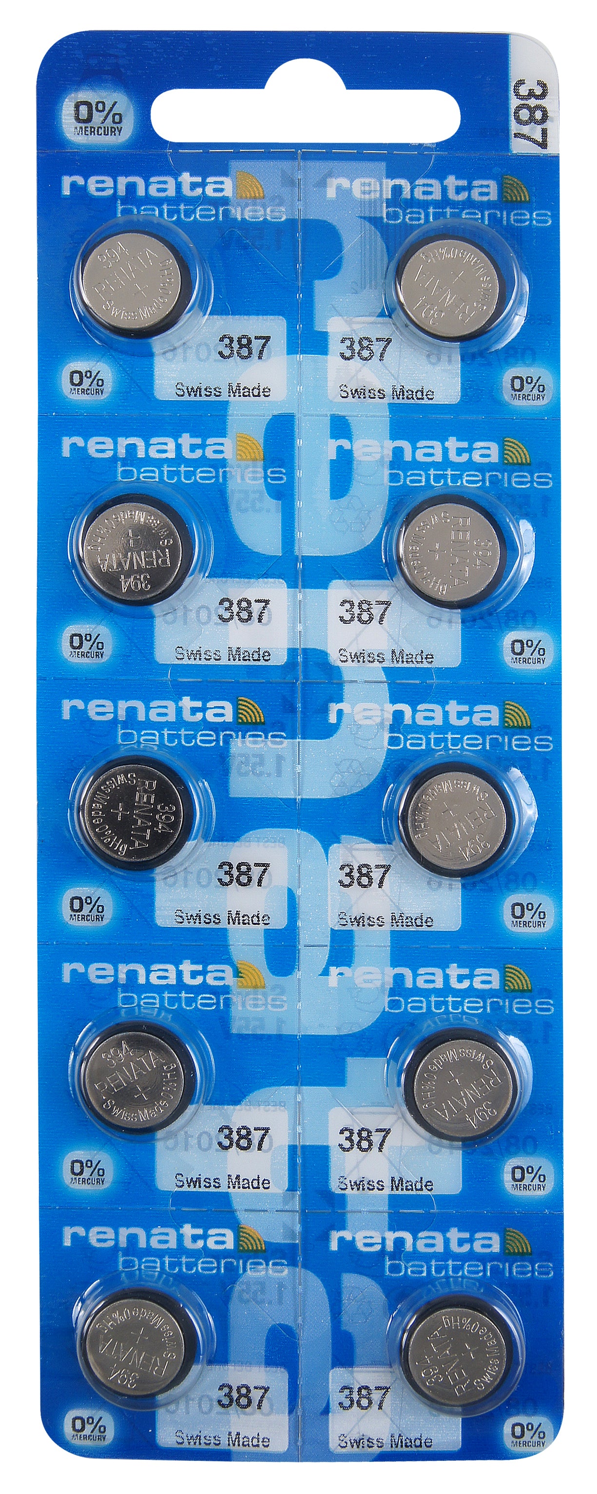 Renata 387 10pk Watch Battery - 387S – Watch Parts Direct